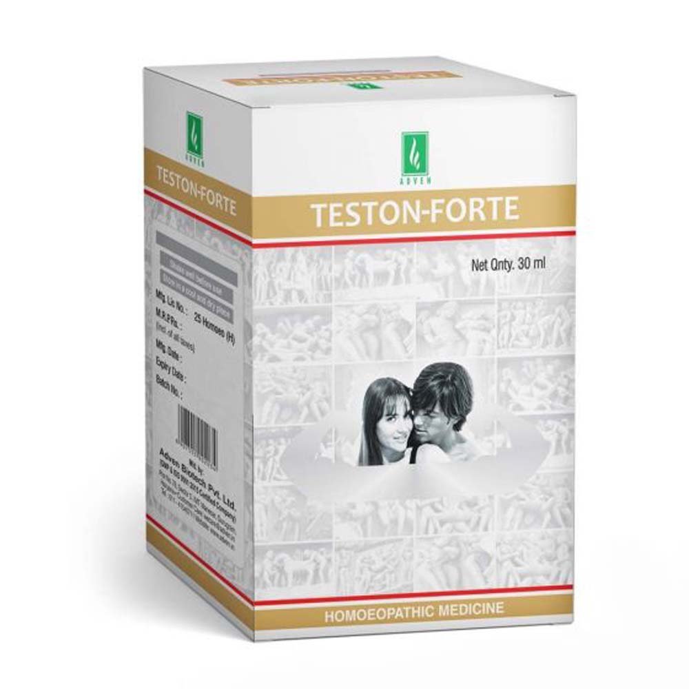 Adven TESTON-FORTE DROPS (Mens Tonic) (30ml) 20% OFF! - Meet Homeo Pharmacy